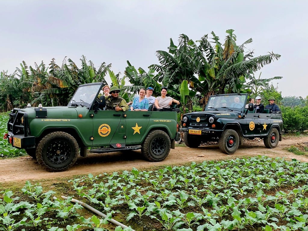 Hhanoi RED RIVER Countryside Jeep Tour to Co Loa Village